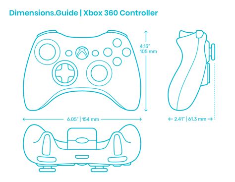 Playstation 5 Dualsense Controller Dimensions And Drawings