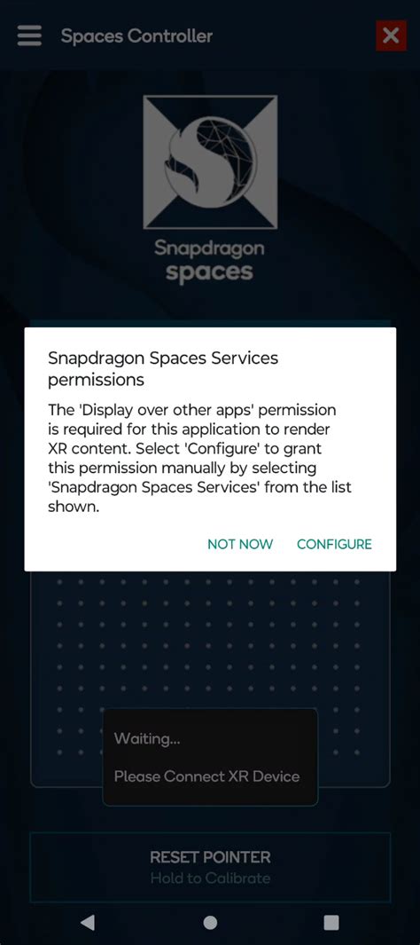Handling App Permissions With Dual Render Fusion Snapdragon Spaces™ Unity And Unreal Sdks