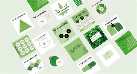 25 Social Media Cannabis Templates Customizable Canva Template Cbd