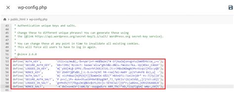 Wordpress Salts What They Are And Why Should You Use Them
