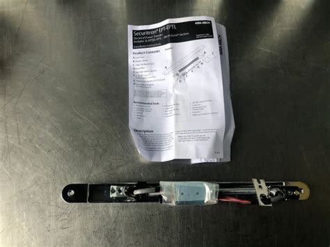 Assa Abloy El Eptel Eptl Electrolynx Version Electrical Power Transfer