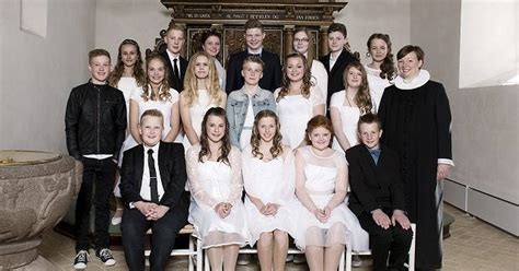 Konfirmationer I Sall Og Houlbjerg