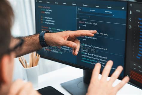It Developers Creating Online Software Development Information