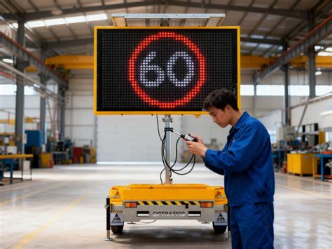 Led Variable Message Signs Customization Different Regions