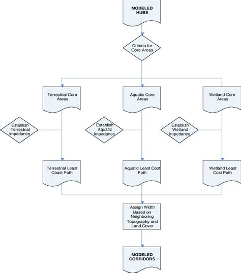 Corridor Delineation Process Download Scientific Diagram