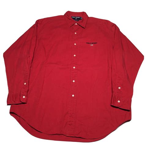 Polo Ralph Lauren Vintage Polo Ralph Lauren Button Up Shirt Mens Large