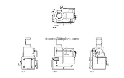 Waste Incinerator Free Cad Drawings Waste Incinerator Free Cad Drawings