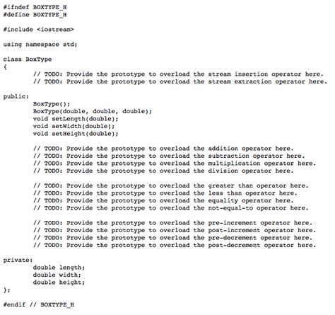 Solved Objectives 1 Understanding Operator Overloading In
