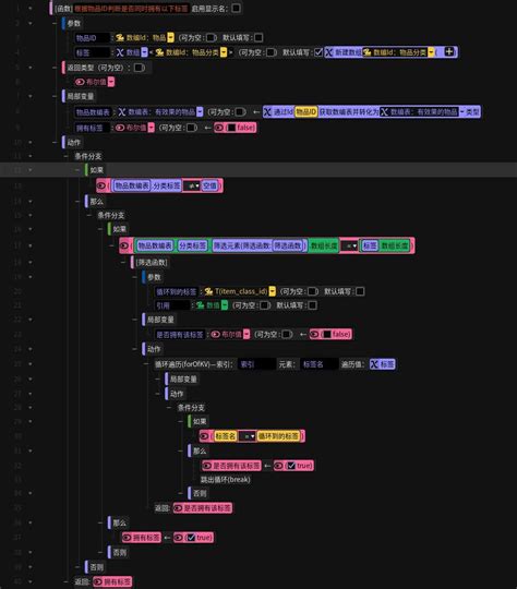 【星火微课堂 01】关于物品和技能等对象进行标签过滤的封装问题 星火编辑器主题教程 taptap 星火编辑器论坛
