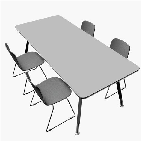 Conference Table Pp 01 3d Model 5 Max Fbx Obj Dae 3ds Free3d