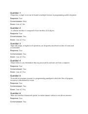 05 ELMS Quiz 1 ARG HCI Pdf Question 1 Frequently A Single Event