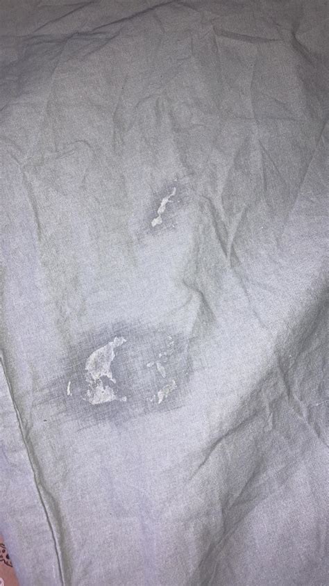 Remove Semen Stain Sheets