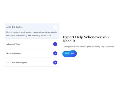 Content Accordion With Links To Trigger Accordion Items • The Volition