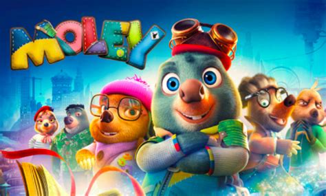 Two Daughters Ents Moley Digs Up A New Home On Peacock In The Us