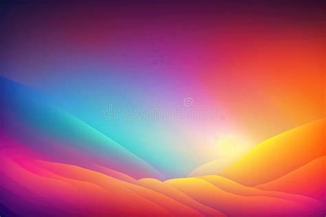 Abstract Colorful Background Generative Ai Stock Illustration