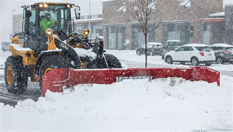 Wheel Loader And Backhoe Pushers For Snowplowing Western®