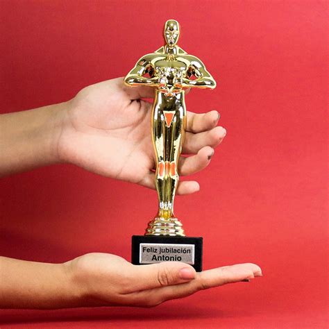 Personalized Oscar Trophy With Marble Base · Customize The Oscar Award
