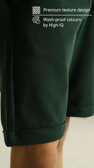 shop mens zig zag shorts festive green damensch