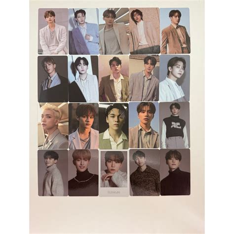 Seventeen In Complete Photocard Trading Cards Original Kpop Shopee Brasil
