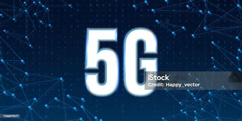 5g 신호 전송 기술의 창조적 인 벡터 일러스트 레이 션 새로운 무선 인터넷 와이파이 연결 배경 아트 디자인 커뮤니케이션