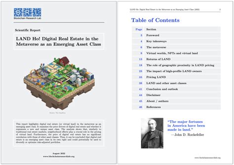 Land Ho Digital Real Estate In The Metaverse As An Emerging Asset