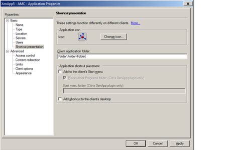 Citrix Application Folders Under Web Interface P2Vme Blog