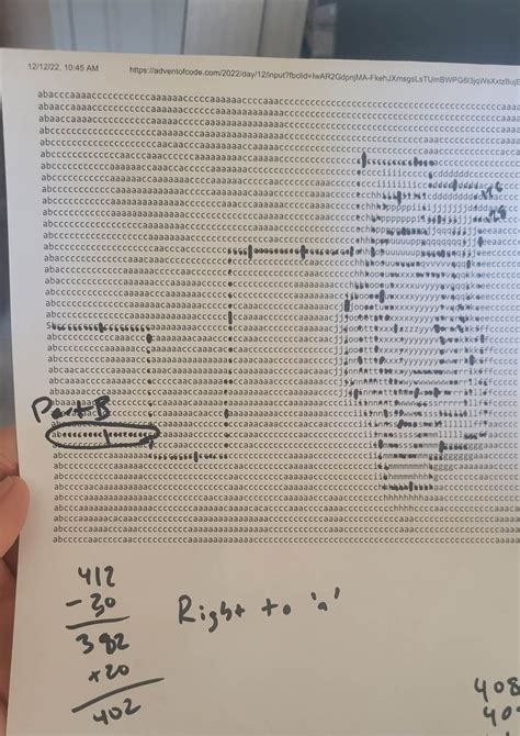 2022 Day 12 Who Needs Technology Radventofcode