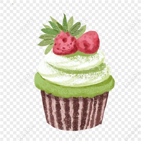 말차 디저트 크림 컵 일러스트 케이크간식음식 Png 일러스트 무료 다운로드 Lovepik