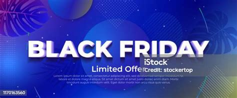 블랙 프라이데이 세일 한정 제공 판매 및 할인 배너 그림자가 있는 3d 문자입니다 유체 그라데이션 도형 컴포지션입니다 11월에 대한 스톡 벡터 아트 및 기타 이미지 Istock