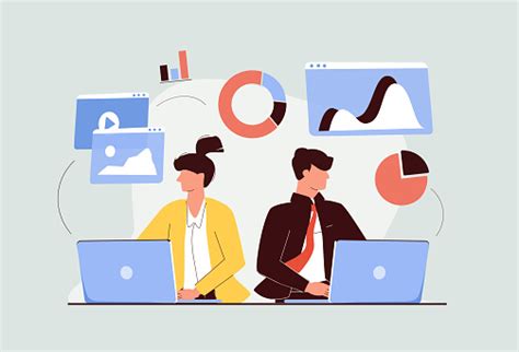 Data Scientists Software Engineer Statistician Programmers Visualizer And Analyst Working On A