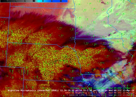 Advection Fog And Multiple Cloud Layers Goes R Fog Product Examples