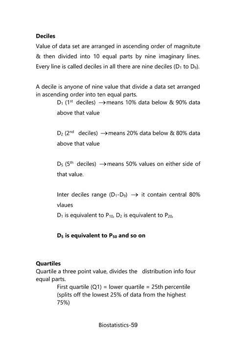 Ch 7 Tertile Quartile And Percentiledoc