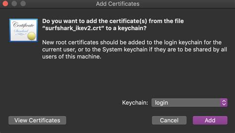 How To Set Up IKEv Manual Connection On MacOS Surfshark Customer Support