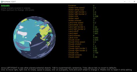Monogame Pixel Planet Generator By Enthusiast Guy