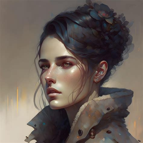 Premium Ai Image Girl Beauty
