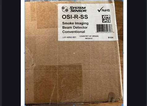 Osi R Ss Conventional Beam Detector Smvd Fire Protection At ₹ 36450 Piece Gurugram Id