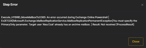 Issue You Must Specify The Primaryonly Parameter Cloudficient