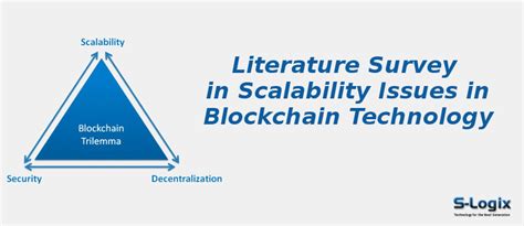 Survey Papers In Scalability Issues In Blockchain Technology S Logix