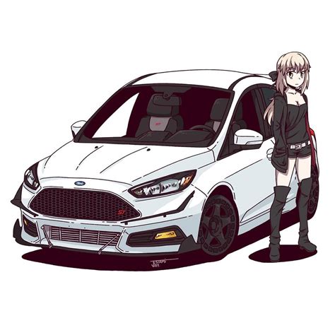 Ford Focus St Danbooru