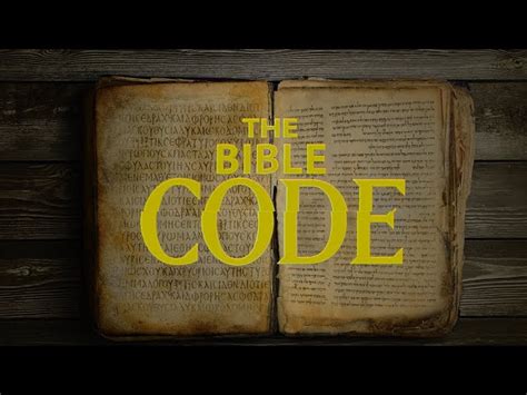 The Bible Code Founded In Truth Fellowship A Messianic Sabbath