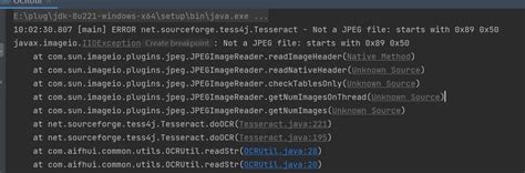 Tesseract Java 调用其识别ocr 报错not A Jpeg File Starts With 0x89 0x50 解决 岑惜 博客园
