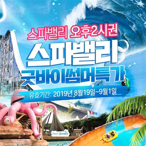 대구 스파밸리 워터파크 오후권 티몬