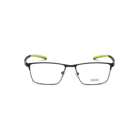 Buy Idee Black Full Rim Rectangular Shaped Eyewear For Men Id2065c4fr