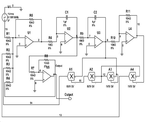 Duffing Chaotic Circuit Download Scientific Diagram