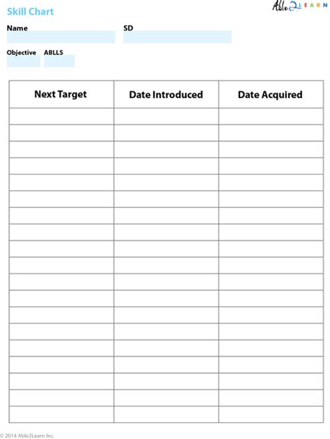 Blank Data Sheet Template Printable Online