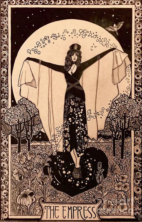 The Empress Painting By Kathy Zyduck Fine Art America