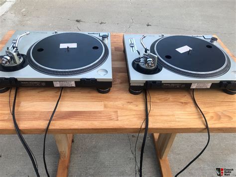 Pair Of Technics Sl MK A XA Dual Voltage Turntables Year Work Great Upgrades