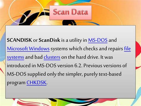 PPT Scan Data PowerPoint Presentation Free Download ID 5677590