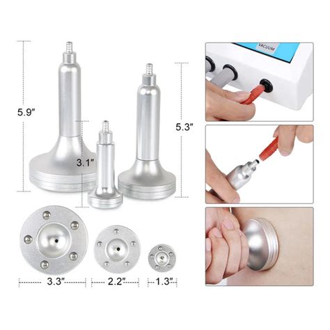 2in1 Ems Microcurrent Bio Body Massageandvacuum Therapy Machine