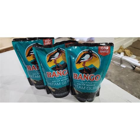 Jual Kecap Manis Bango 520 Mlhitam Gurihkedelai Hitam Shopee Indonesia